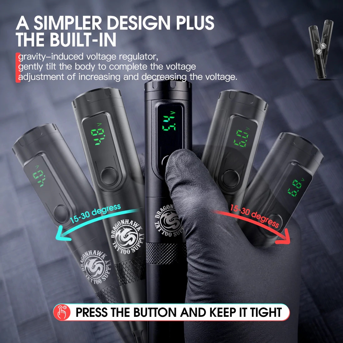 Dragonhawk X4 Wireless 3.5MM Stroke