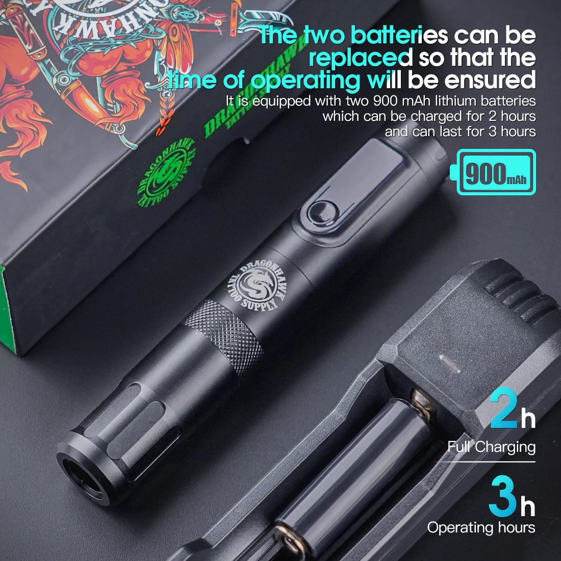 Dragonhawk X4 Wireless 3.5MM Stroke