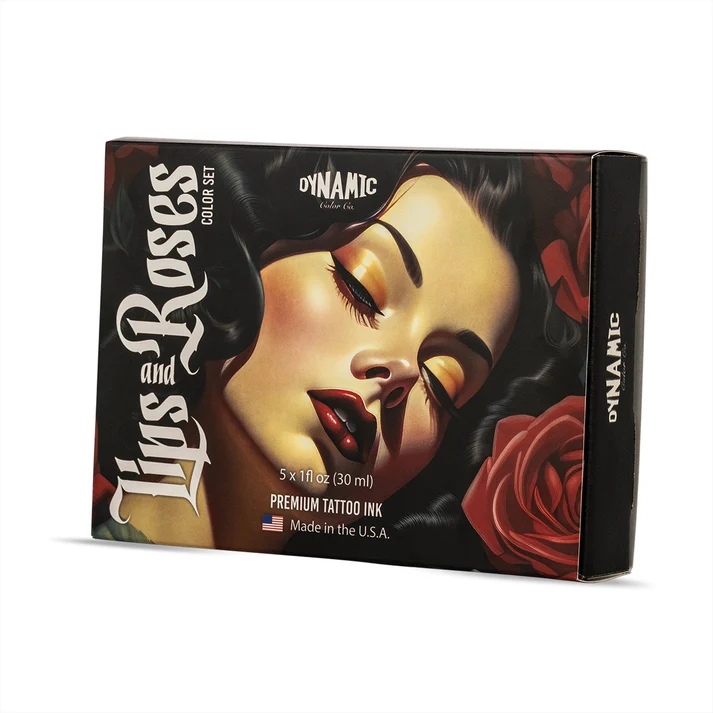 Dynamic Lips and Roses 1oz 5 Color Set